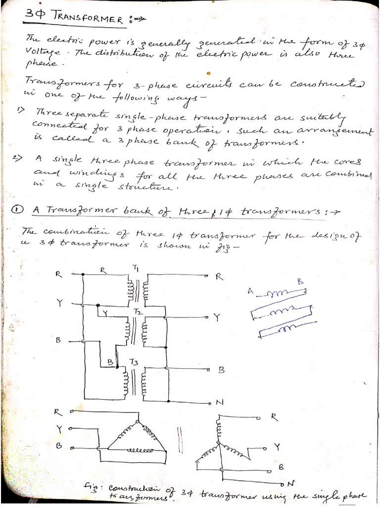3 Phase Transformer | PDF