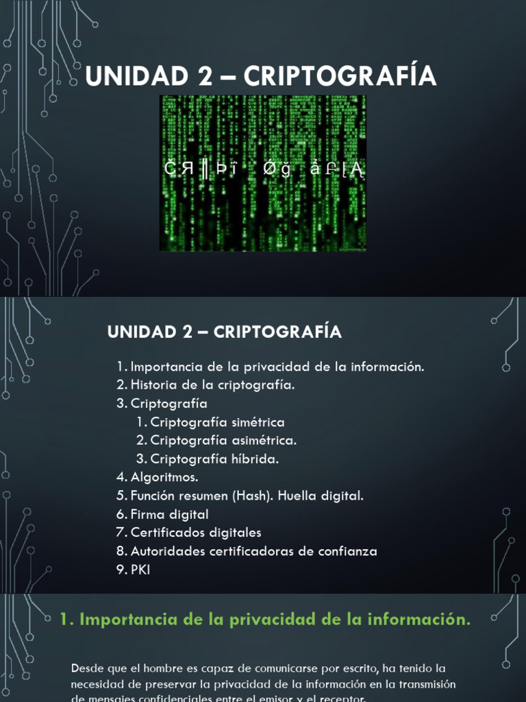 UD02.1. Criptografía (ES) | PDF | Criptografía | Criptoanálisis