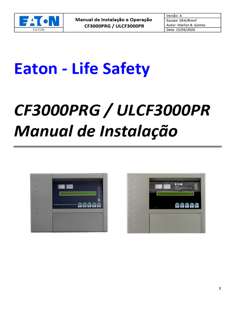 Manual Cf3000 PRG | PDF | Rede de computadores | Hardware de computador