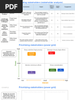 Power Interest Grid Template | PDF