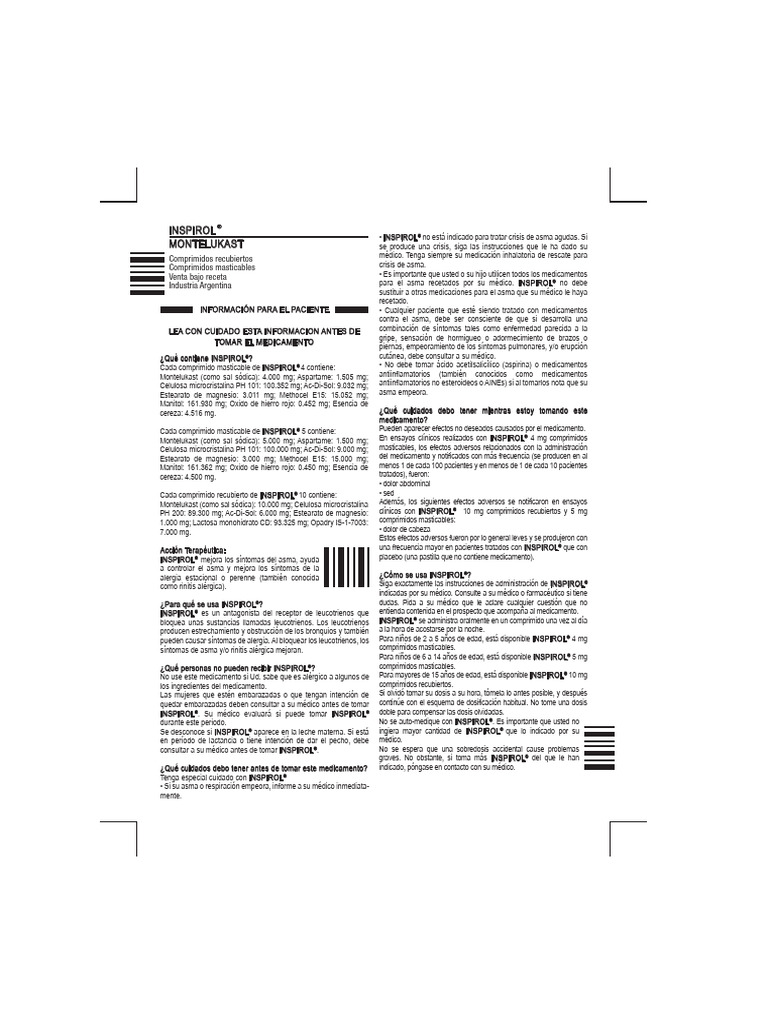 82 Inspirol | PDF | Alergia | Asma