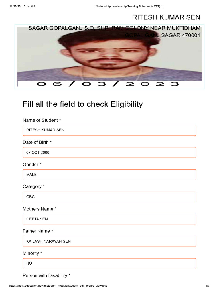 Engineering Graduates: NATS Profile | PDF