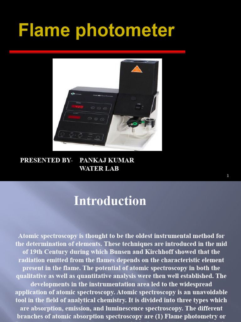 Flame Photo Meter 07012017 | PDF | Emission Spectrum | Spectroscopy