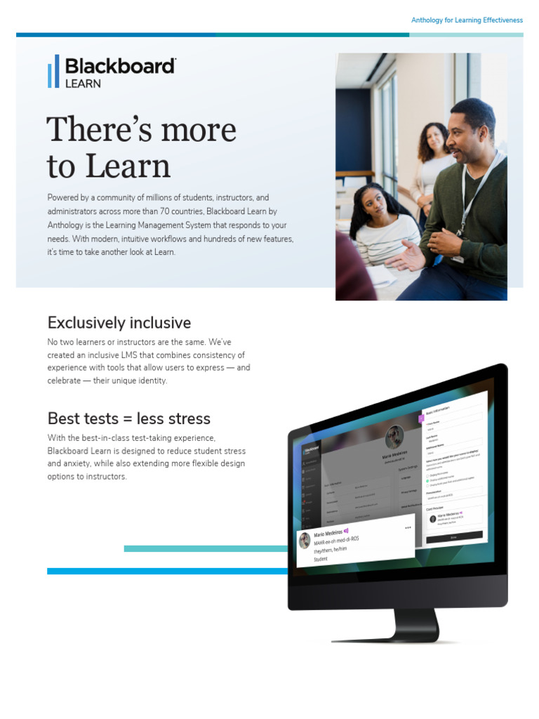 Anthology-Blackboard Learn For IT-Data Sheet - V4 - 0523 - EN - NA ...