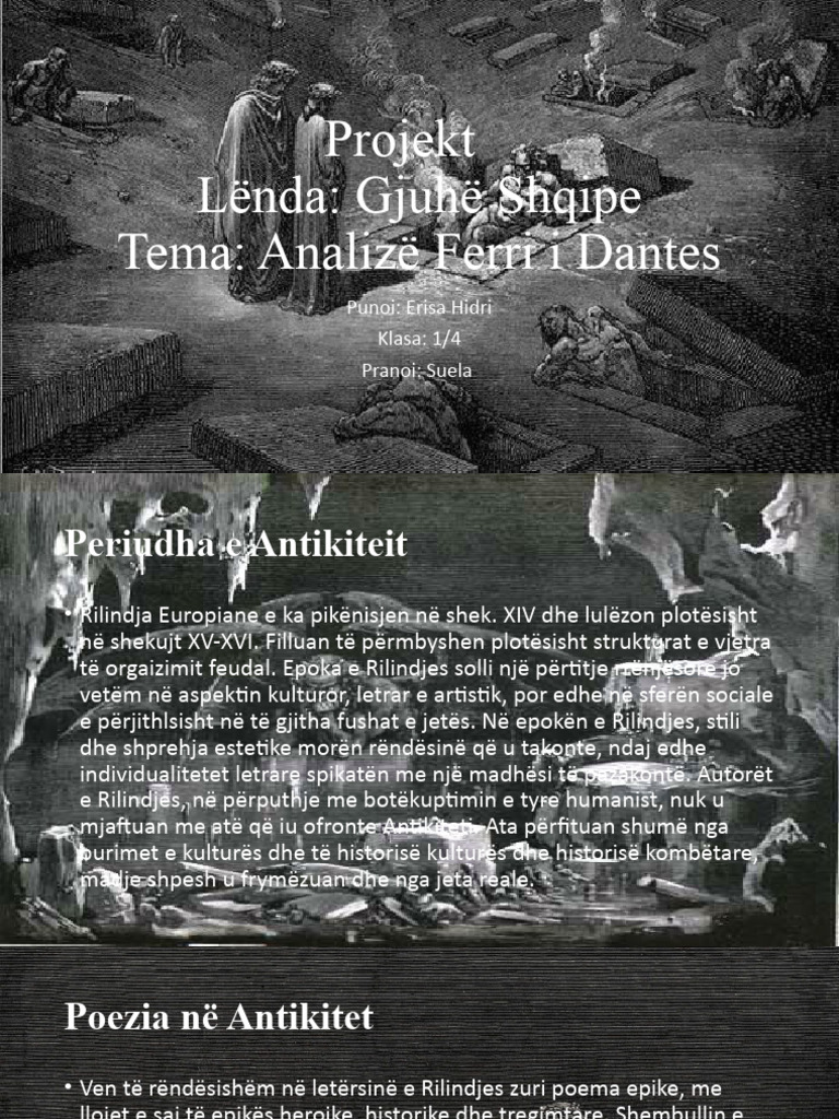 Projekt Letersi Dante.pptx.Pptx | PDF