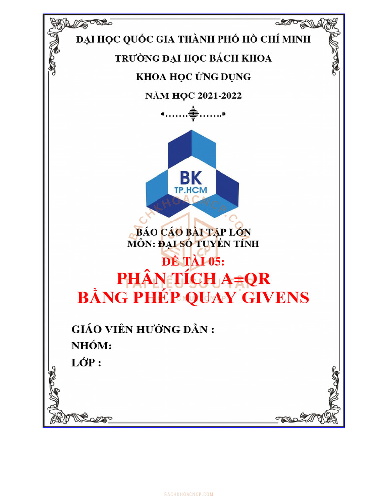 (123doc) DSTT Hcmut Phep Quay Given | PDF