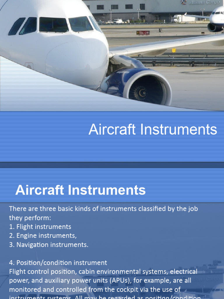 Instruments | PDF | Airspeed | Aviation