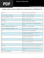Apostila de Atalhos de Teclado No Windows 11 | PDF