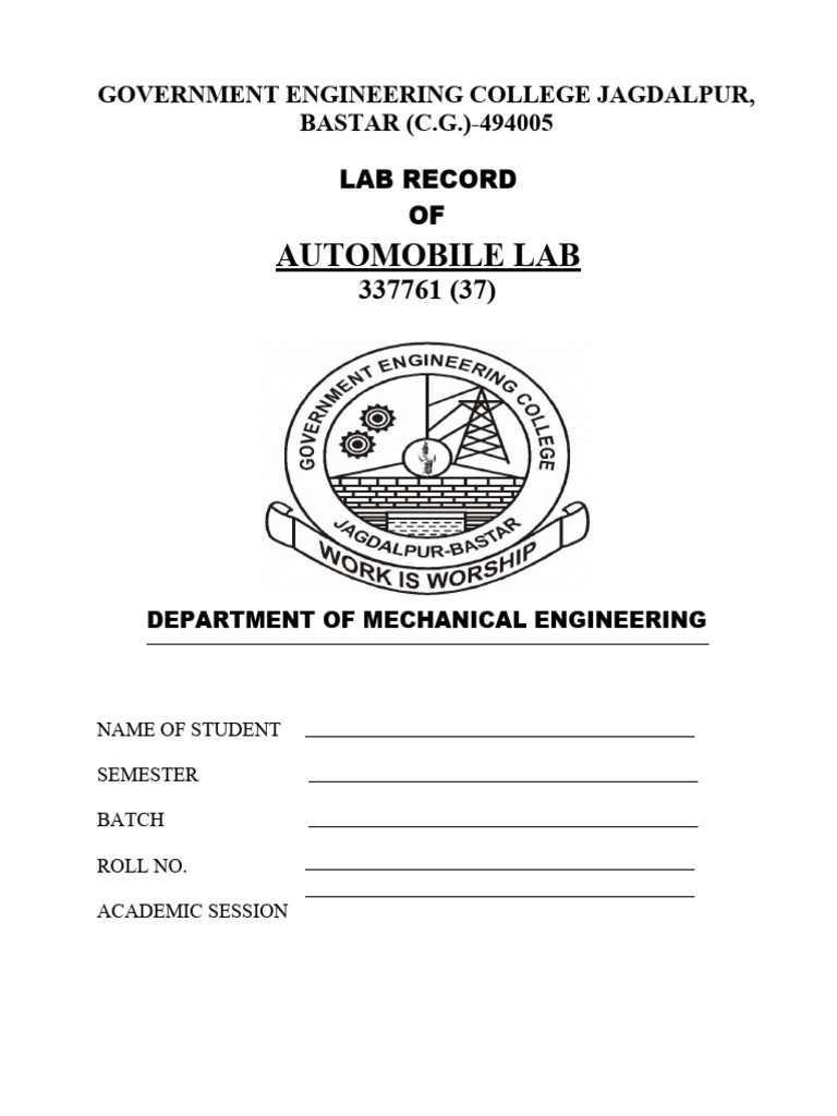 AUTOMOBILE-LAB | PDF | Manual Transmission | Clutch