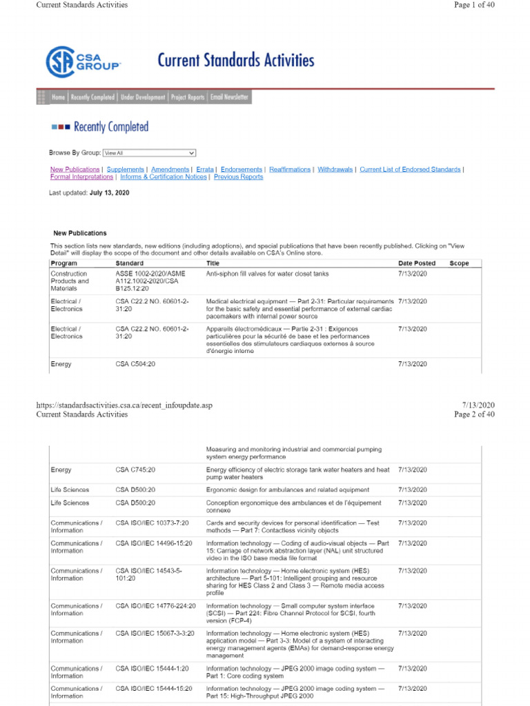 Csa C22.2 No. 020 | PDF