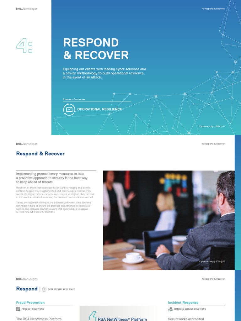 Dell Cybersecurity Respond Recover | PDF | Computer Security | Security