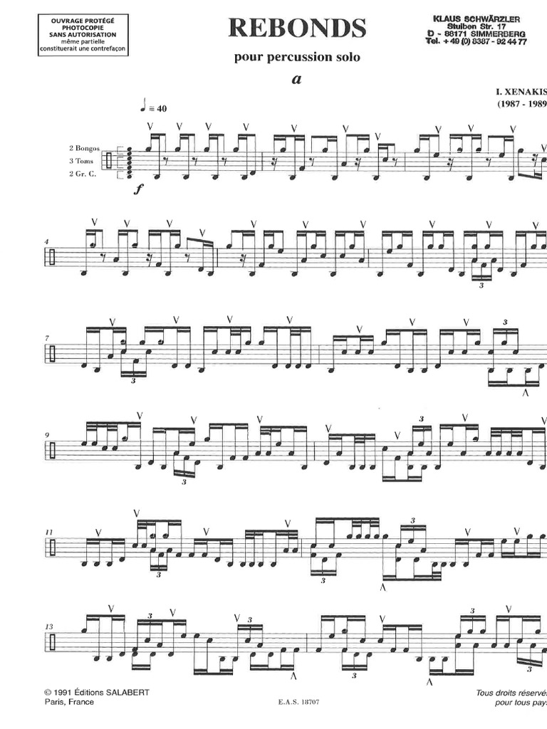 Rebond A B | PDF