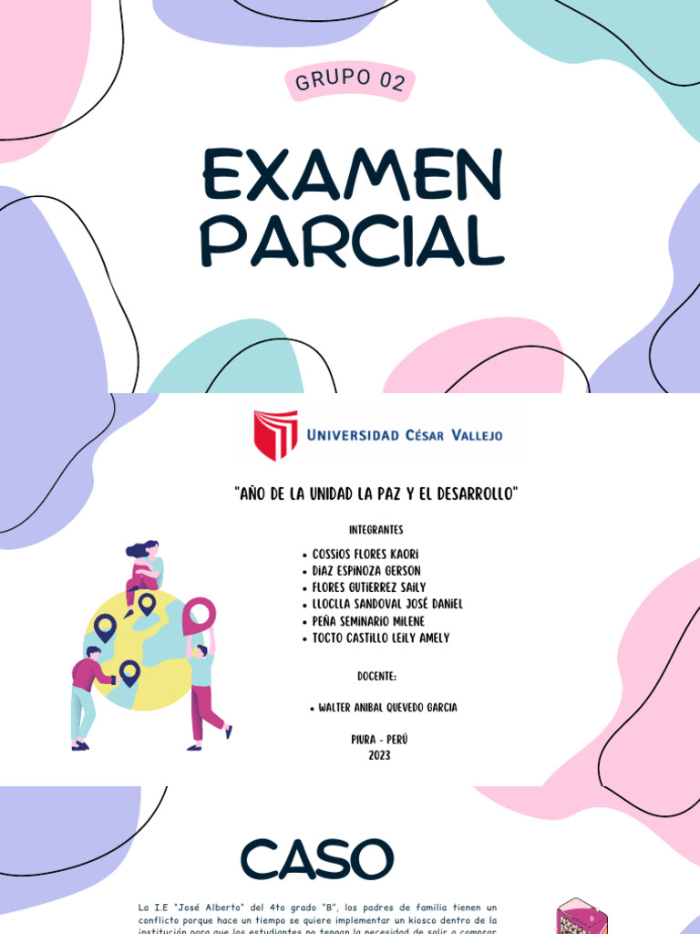 Examen Parcial - Grupo 02 | PDF
