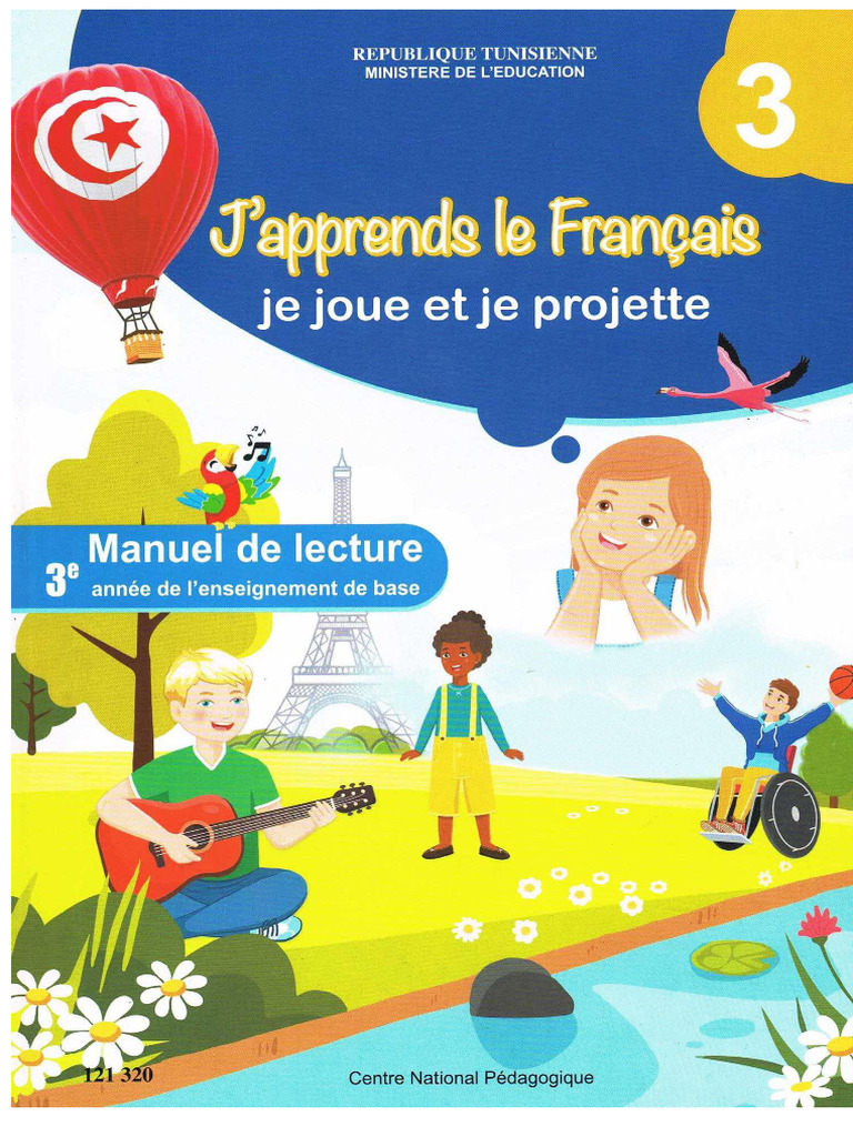 Livre Japprends Le Francais Lecture 3eme Annee 2 | PDF