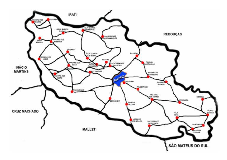 Mapa de Rio Azul | PDF