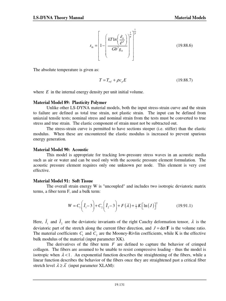 Mat 090 Theory | PDF | Stress (Mechanics) | Elasticity (Physics)