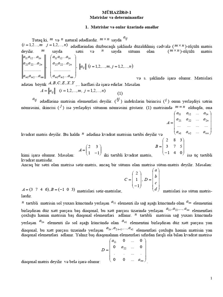 C - Fakepathc - Fakepathriyaziyyat - 1 M?hazir L R | PDF