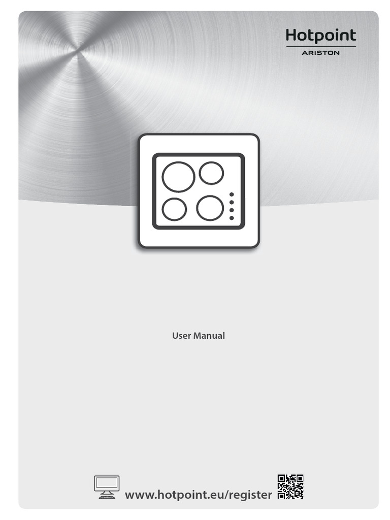 hotpoint induzione manuale | PDF | Cookware And Bakeware | Cooking