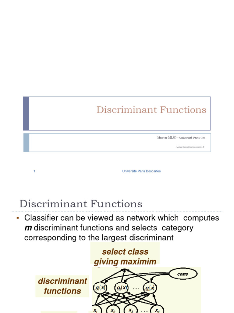 Cours FLD | PDF | Statistical Theory | Statistics