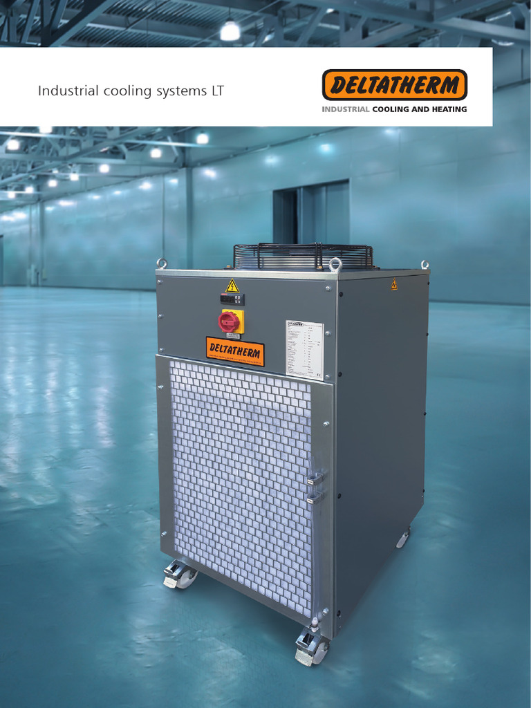 en_deltatherm_LTK-series-industrial-coolers | PDF | Heat Exchanger | Pump