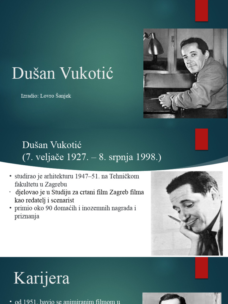 Dušan Vukotić | PDF