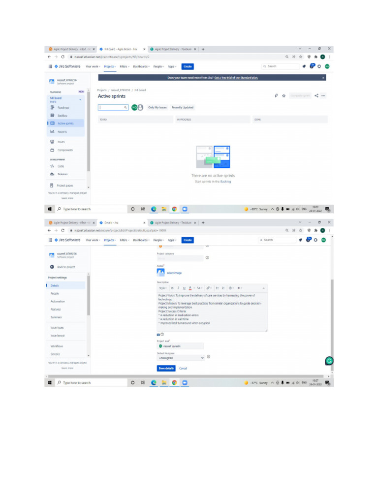 Jira Lab Assignment 1 | PDF