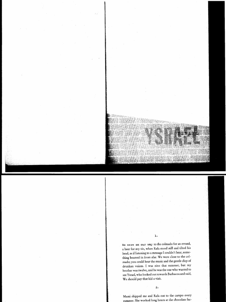 Ysrael by Junot Diaz | PDF