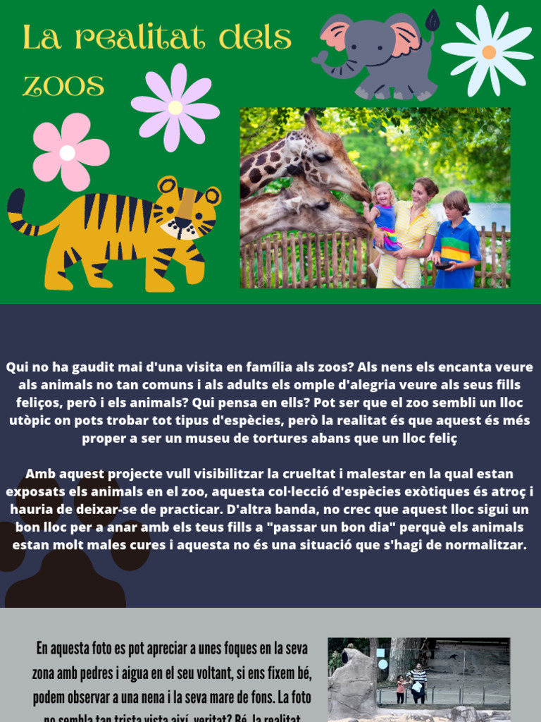 La Realitat Dels Zoos | PDF