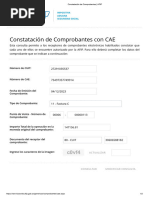 Constatacion Cae | PDF