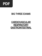 Cardiovascular Examination OSCE Checklist Geeky Medics | PDF ...