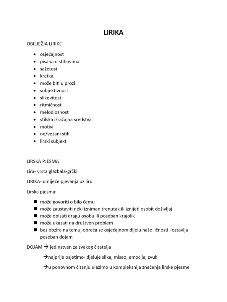 LIRIKA | PDF