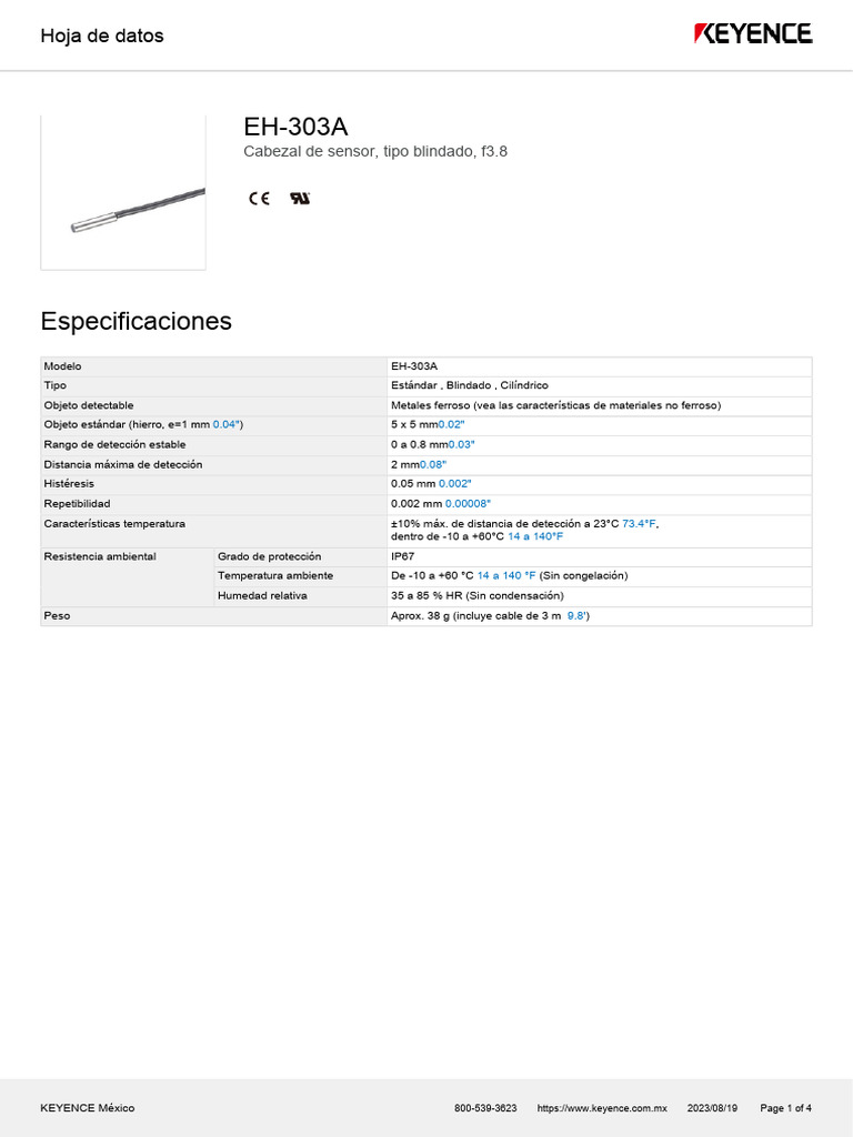 EH-303A Datasheet | PDF