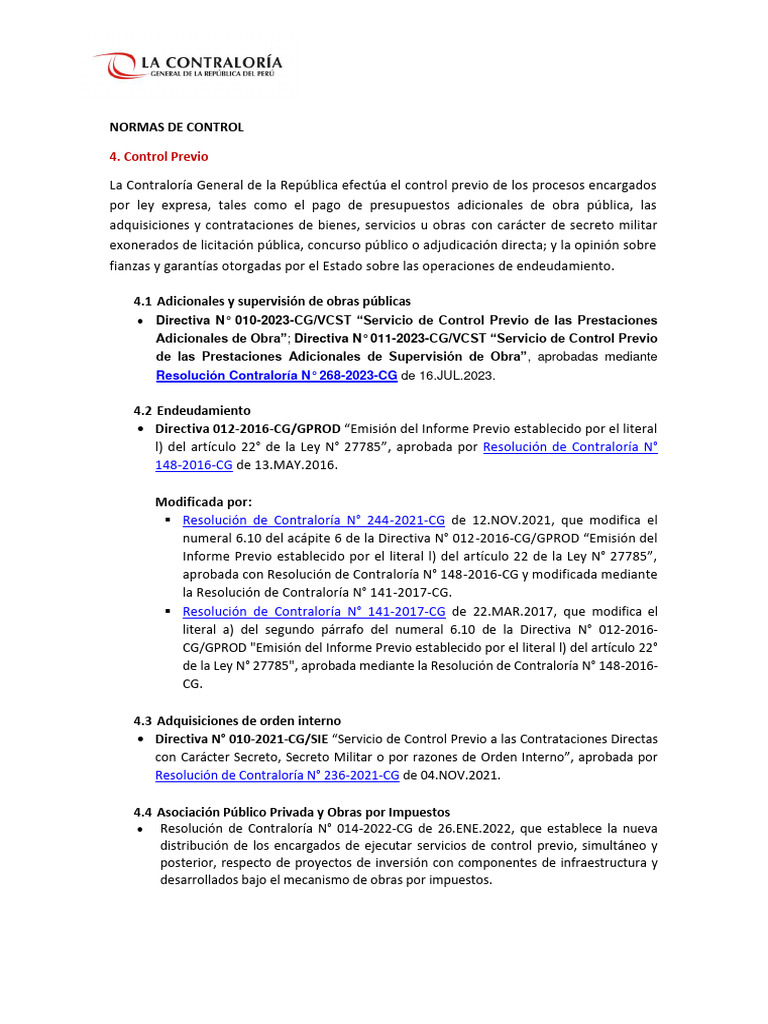Control Previo 01092023 | PDF | Economias | Gobierno