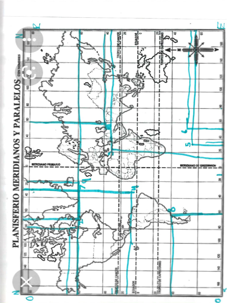 Meredith Moreno - 1°A - LÍNEAS IMAGINARIAS MAPA 2 | PDF
