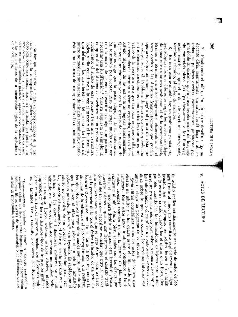 Ferreiro Los Sistemas De Escritura En El Desarrollo Del Niño Caps 5 Y 6