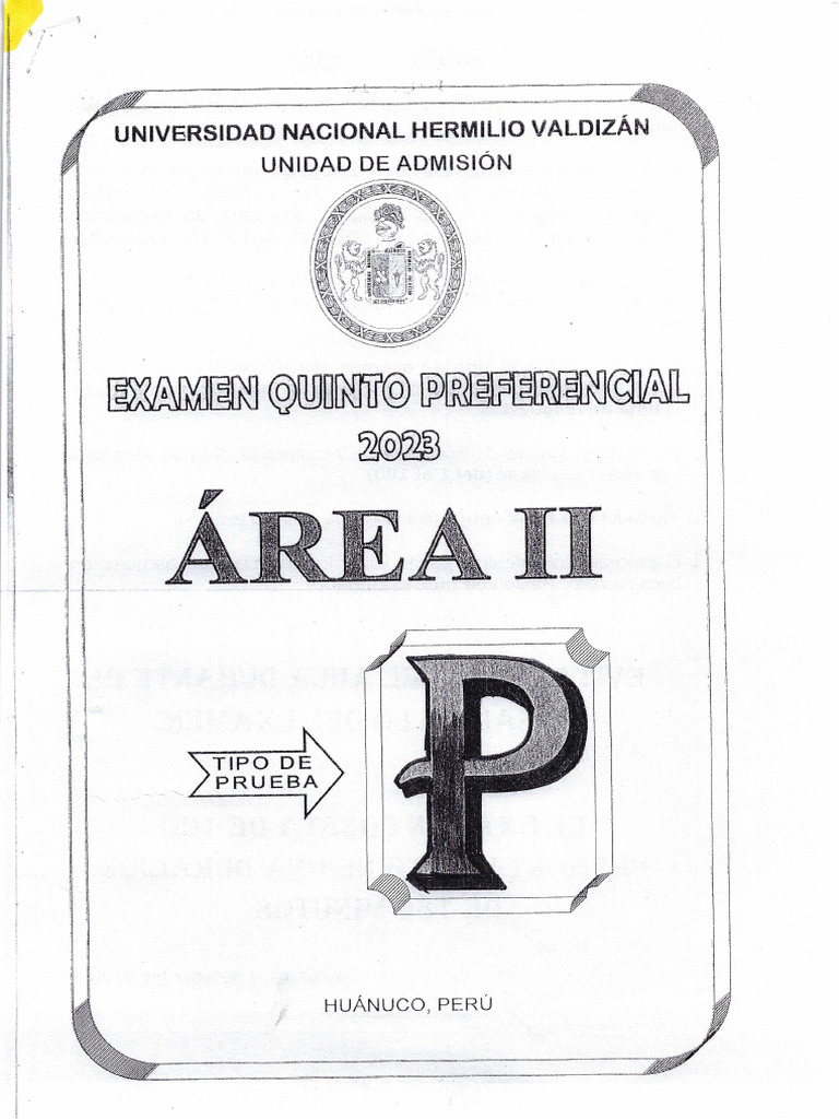 5to-Pref-Set-2022-Area Ii | PDF