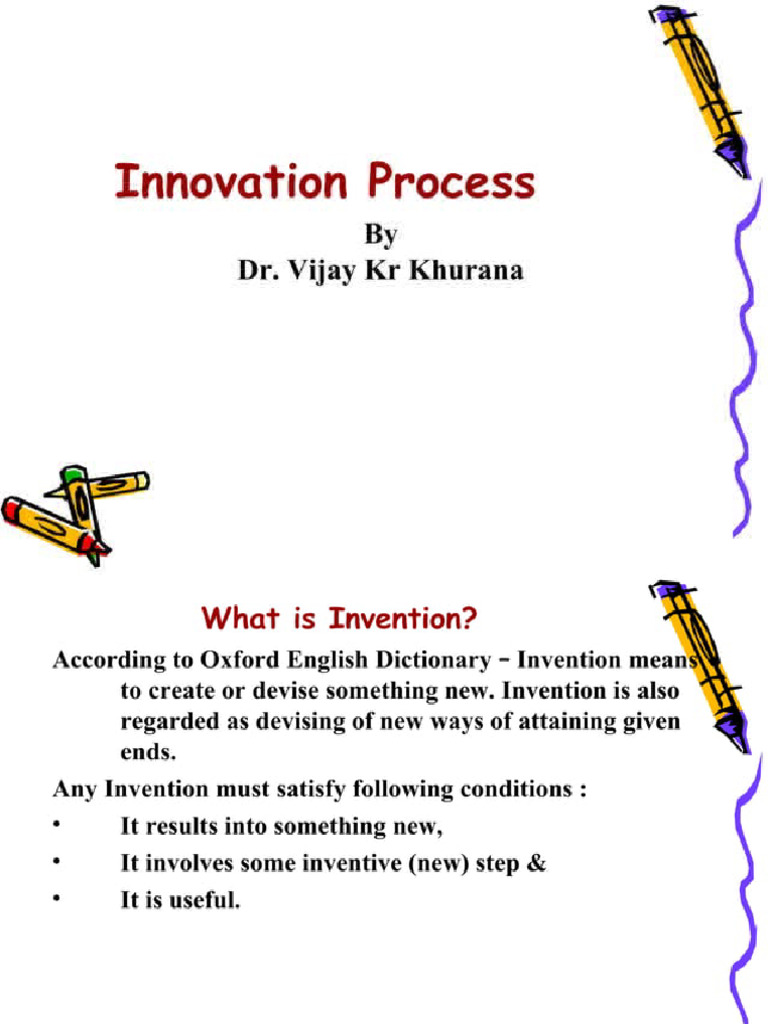 Innovation Process Models | PDF