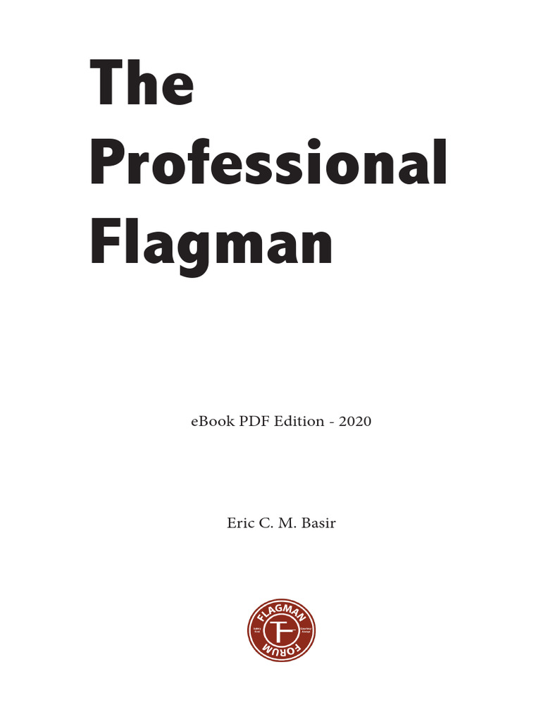 The Professional Flagman | PDF | Flashlight | Shoe