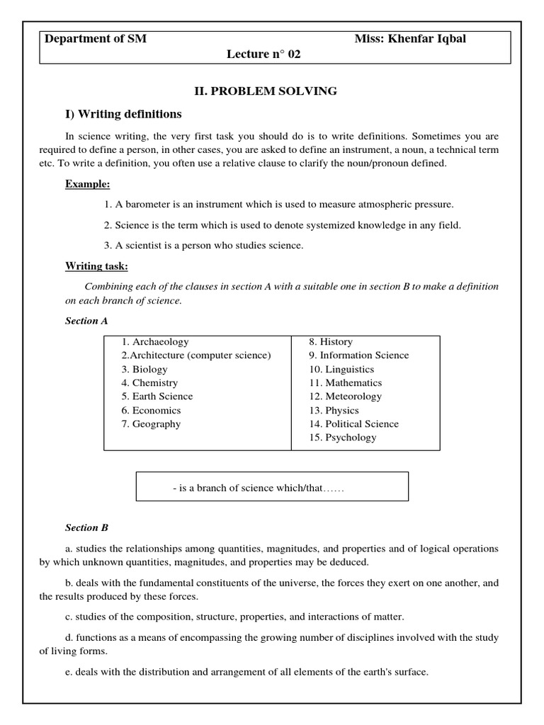 Science Part 2 Pdf Science Quantity