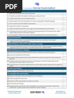 OSCE Checklist Peripheral Vascular Examination | PDF | Pulse | Circulatory System