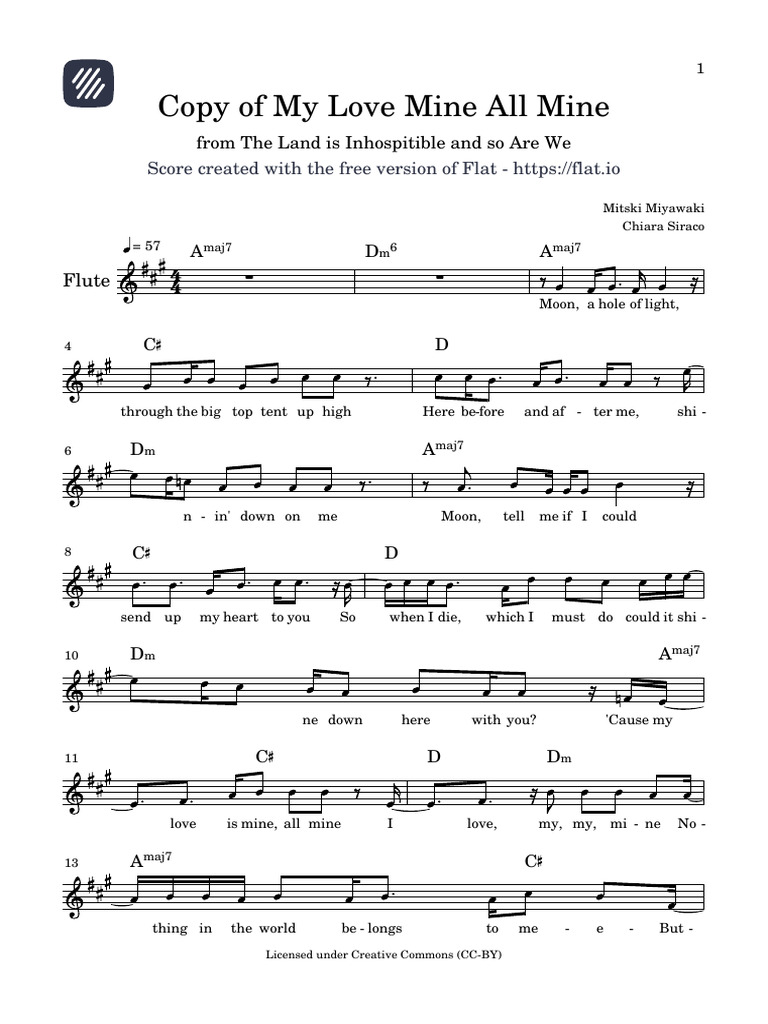 My Love Mine All Mine | PDF | Free Content | Copyright Law