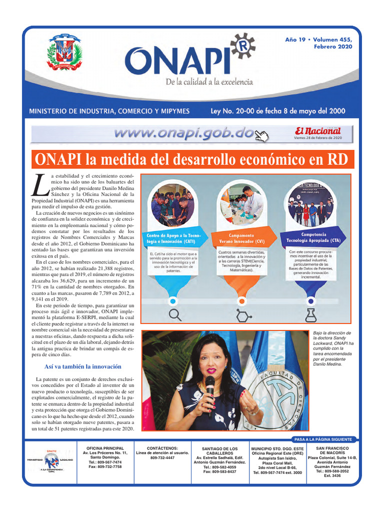 ONAPI Internet 28-2-20 | PDF | Patentar | Business