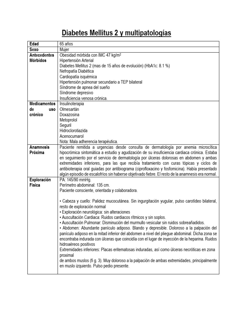 Apunte DM II + multipatologias | PDF | Biopelícula | Inflamación