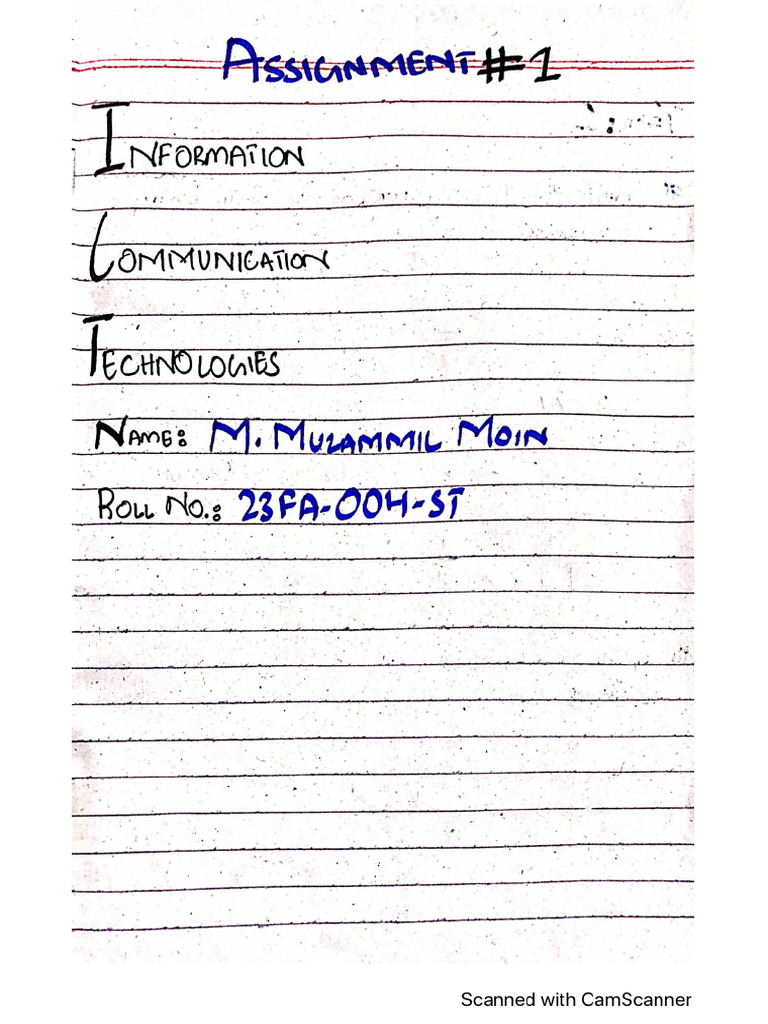 Ict Assignment | PDF
