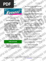Ficha Técnica Rodenticida C-Real B. | PDF | Agua