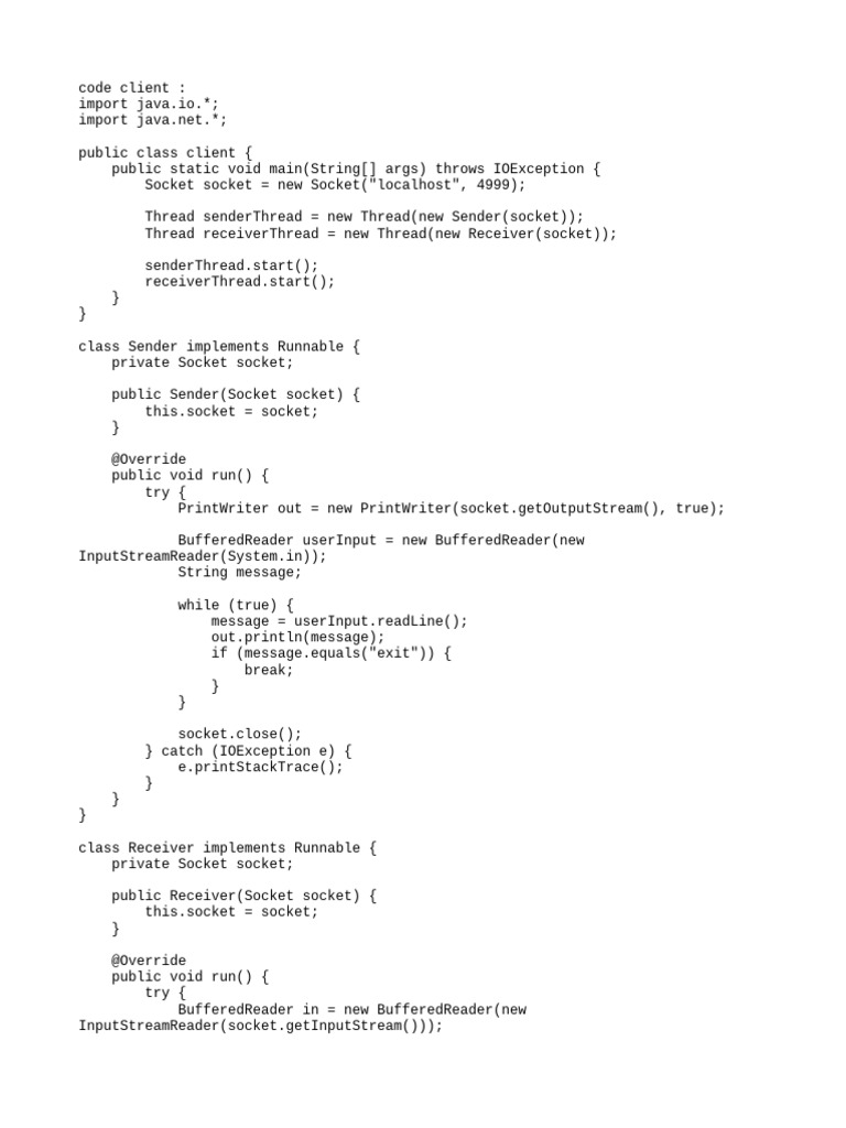 tp1 P3 p2 p2p | PDF | Computer Programming | Software Engineering