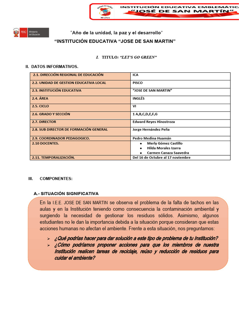 Formato para La Eda 2023 Unit 7 | PDF | Aprendizaje | Ciencia cognitiva