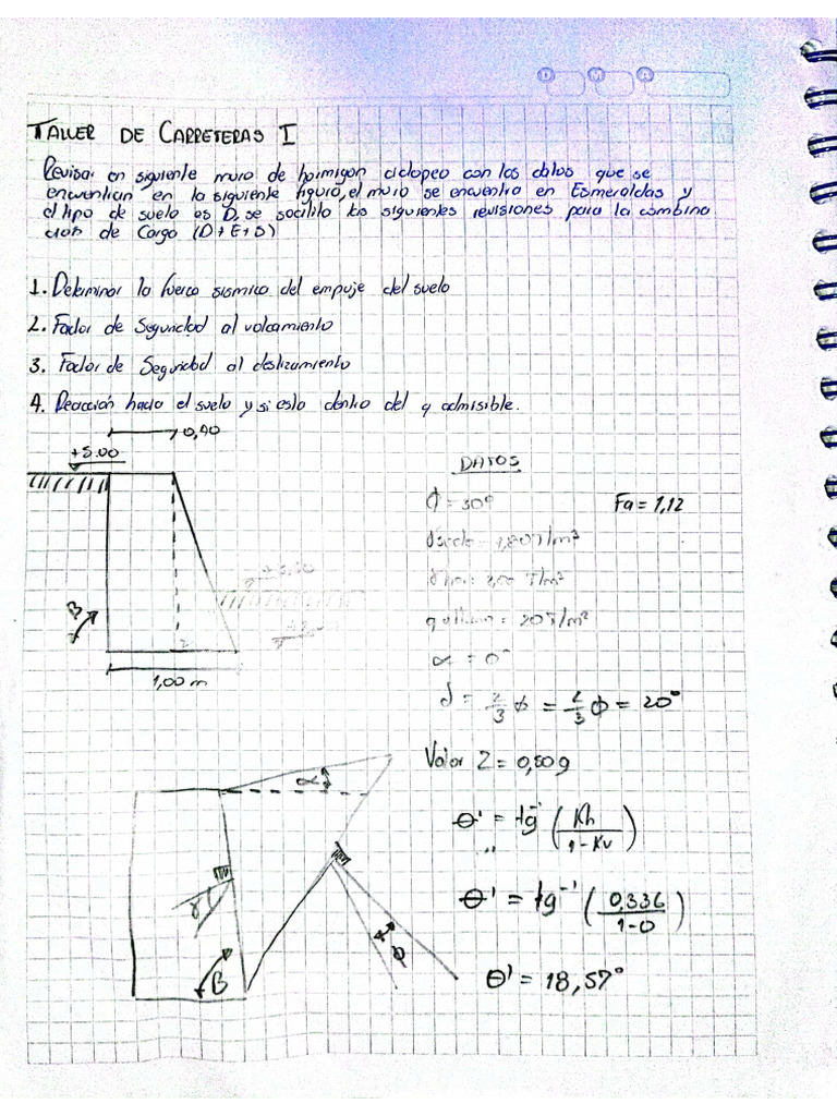 Taller de Carreteras-Carlos Asanza | PDF
