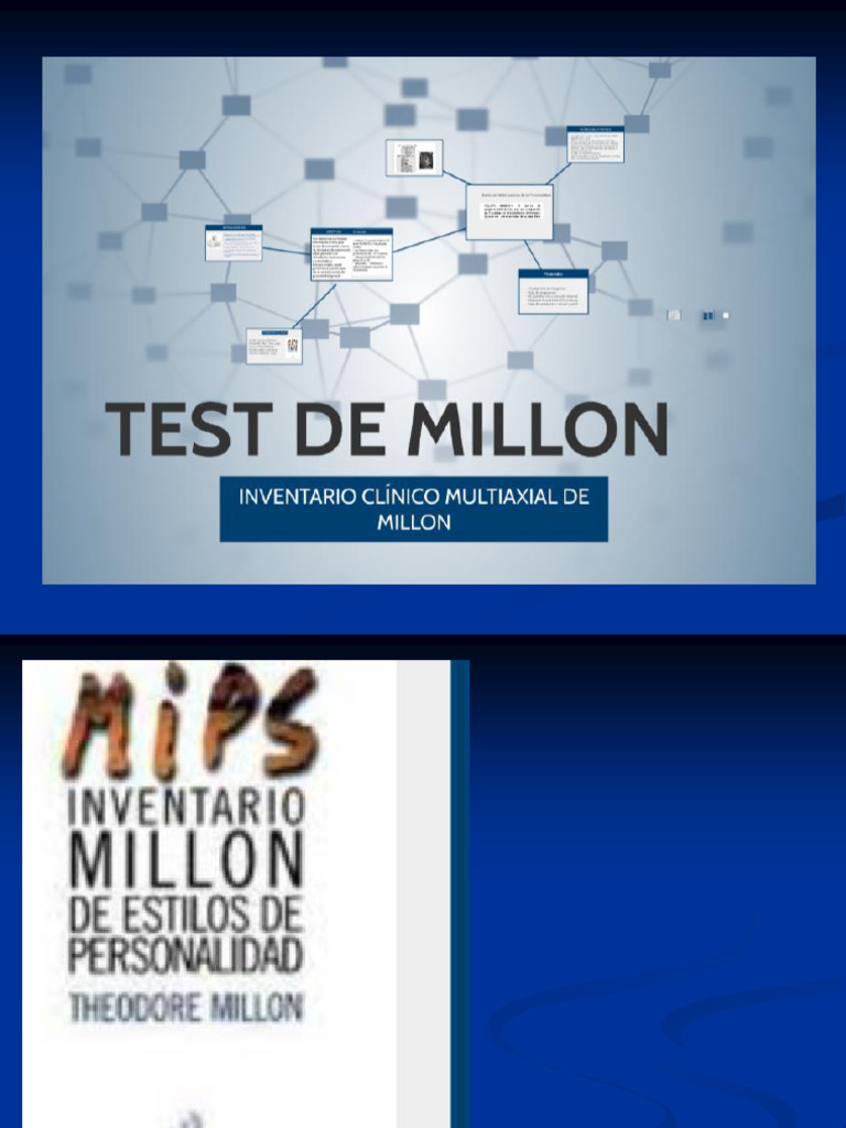 Test-De-millon Diapositivas Psicometria | Descargar gratis PDF ...