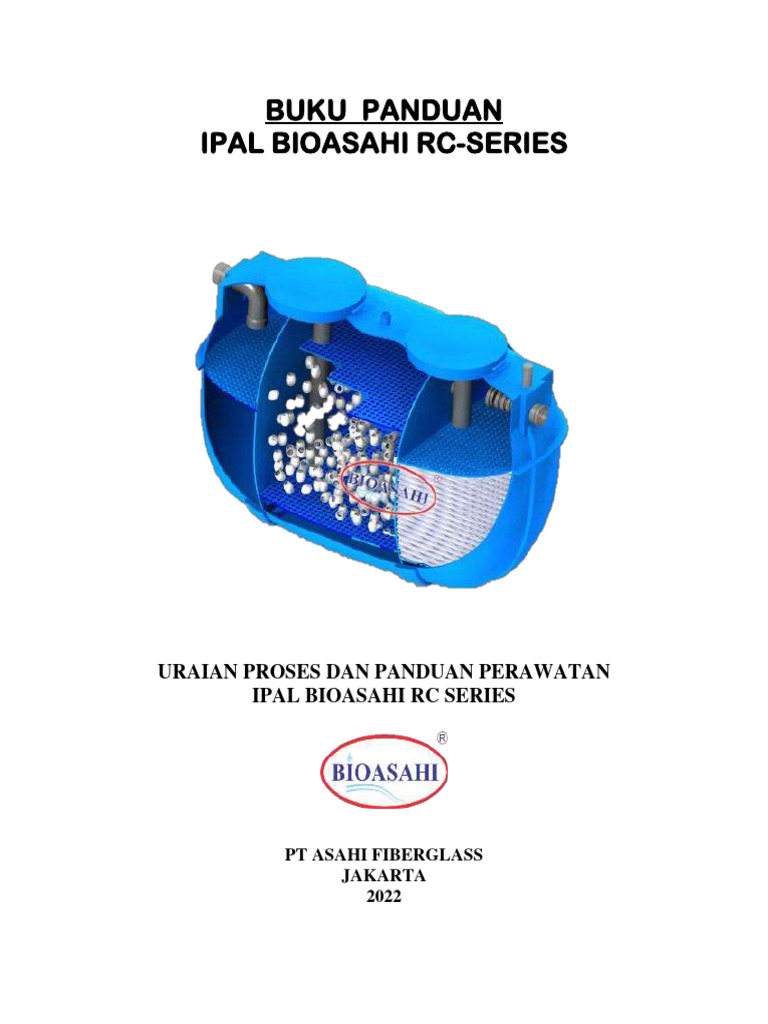 Panduan Instalasi IPAL Bioasahi RC-Series | PDF
